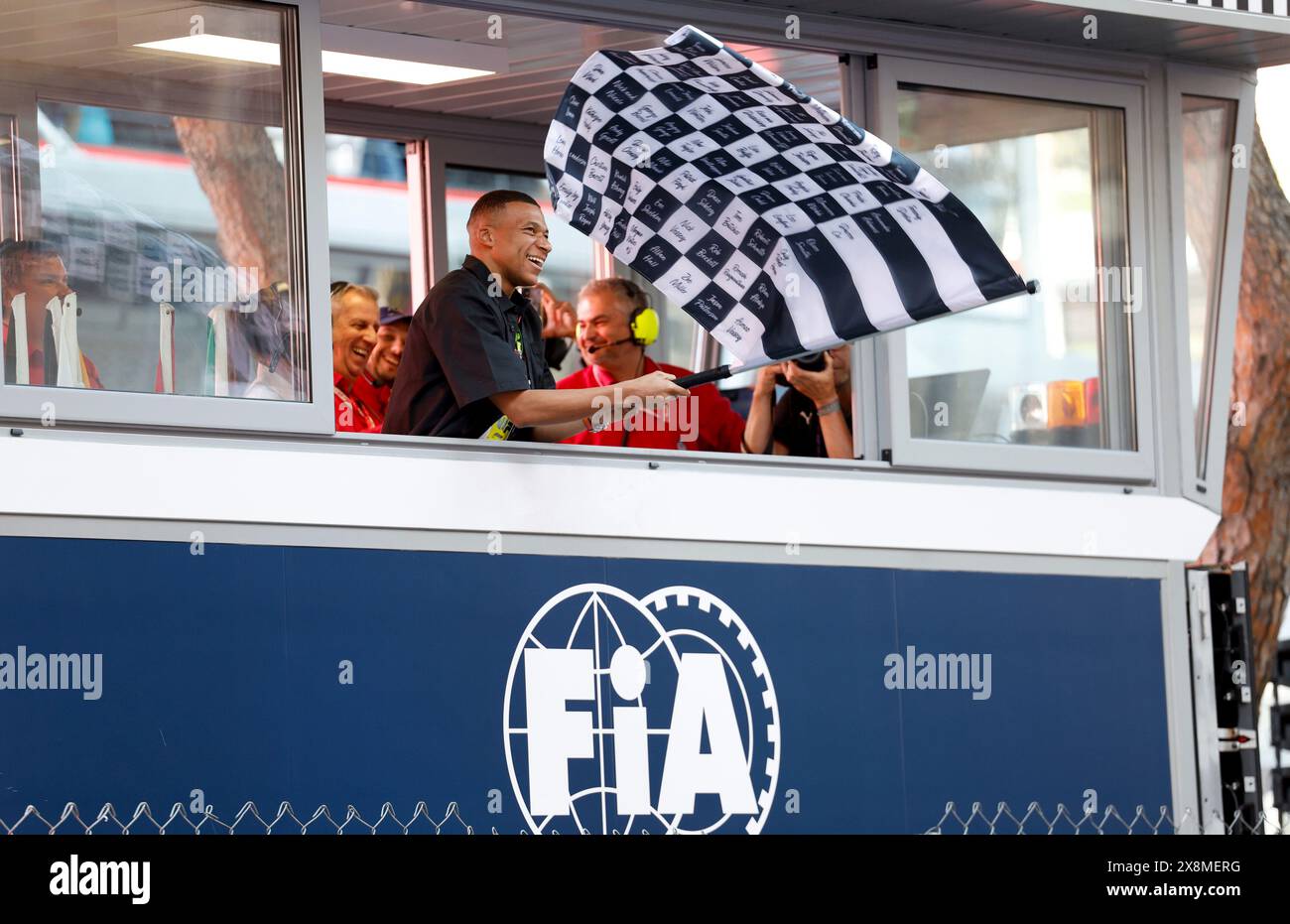 Monte-Carlo, Monaco. 26th May, 2024. Kylian Mbappe (FRA), F1 Grand Prix ...