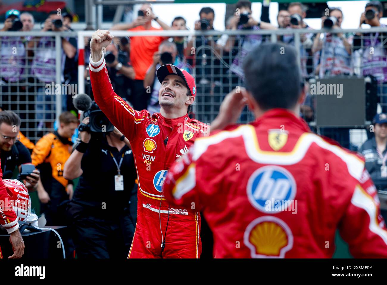 Monte-Carlo, Monaco. 26th May, 2024. #16 Charles Leclerc (MCO, Scuderia Ferrari HP), F1 Grand ...