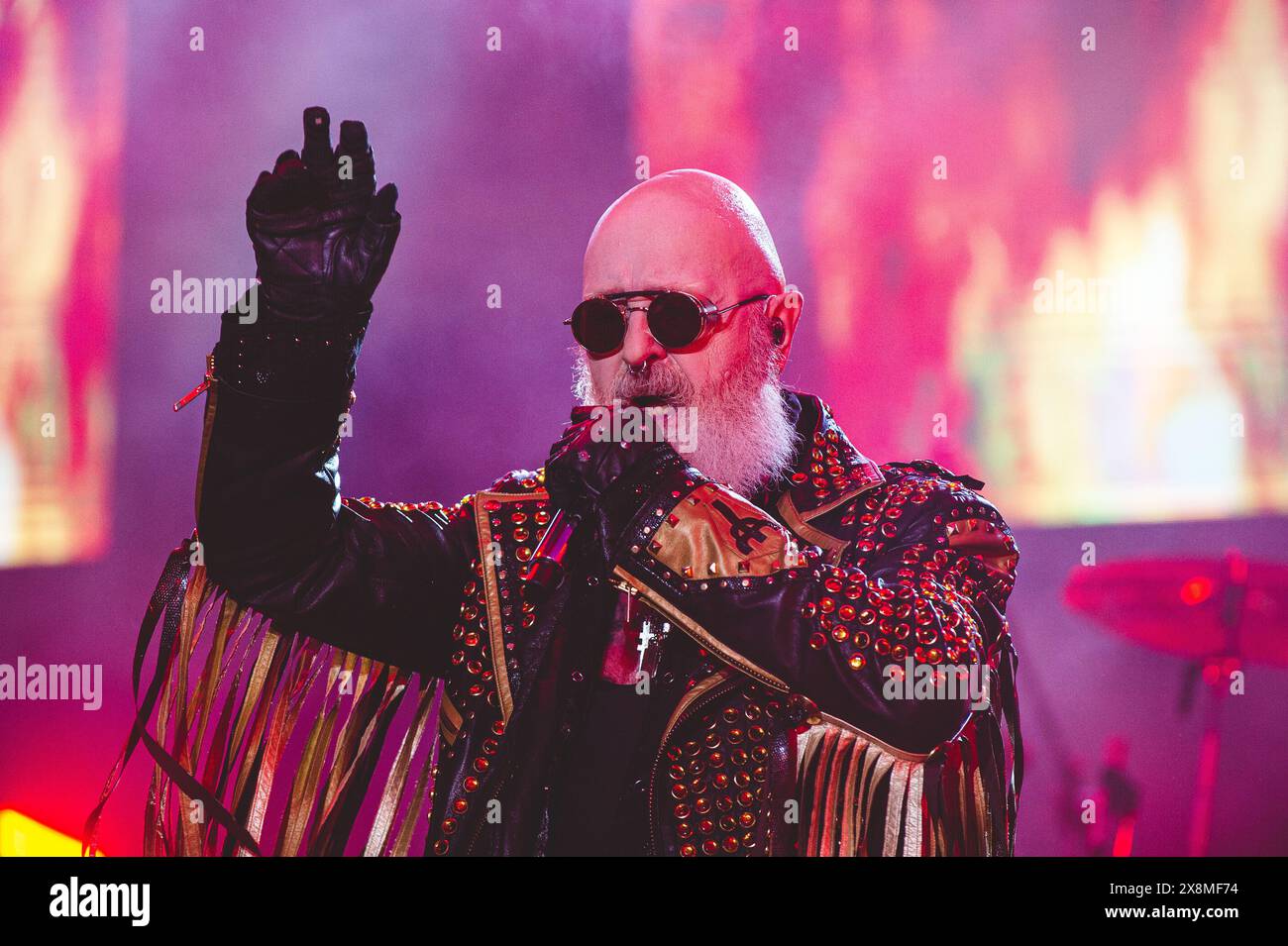 A series of electrifying photos of Judas Priest live, highlighting ...