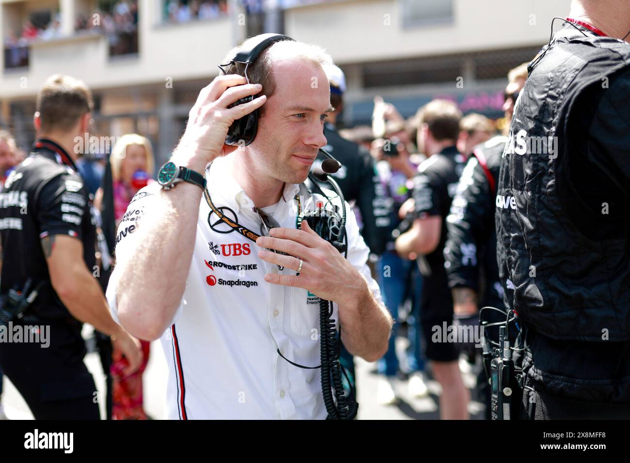 Monte-Carlo, Monaco. 26th May, 2024. Marcus Dudley (Mercedes-AMG ...