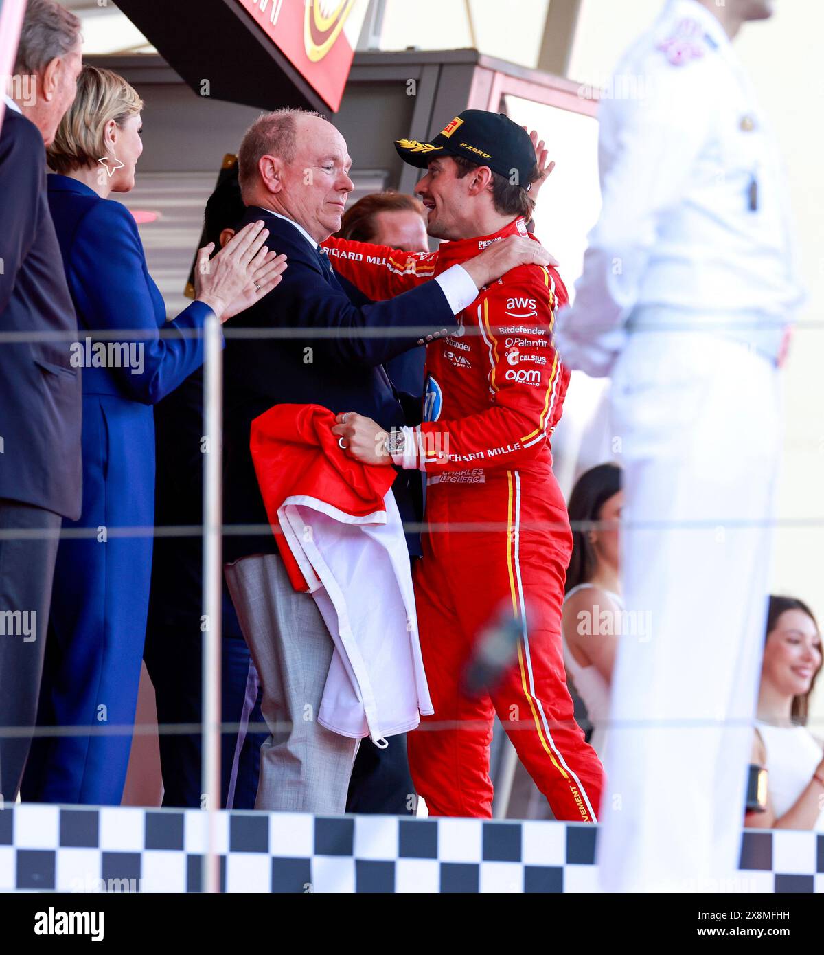 Monte-Carlo, Monaco. 26th May, 2024. Princess Charlene and Prince Albert II of Monaco, #16 ...