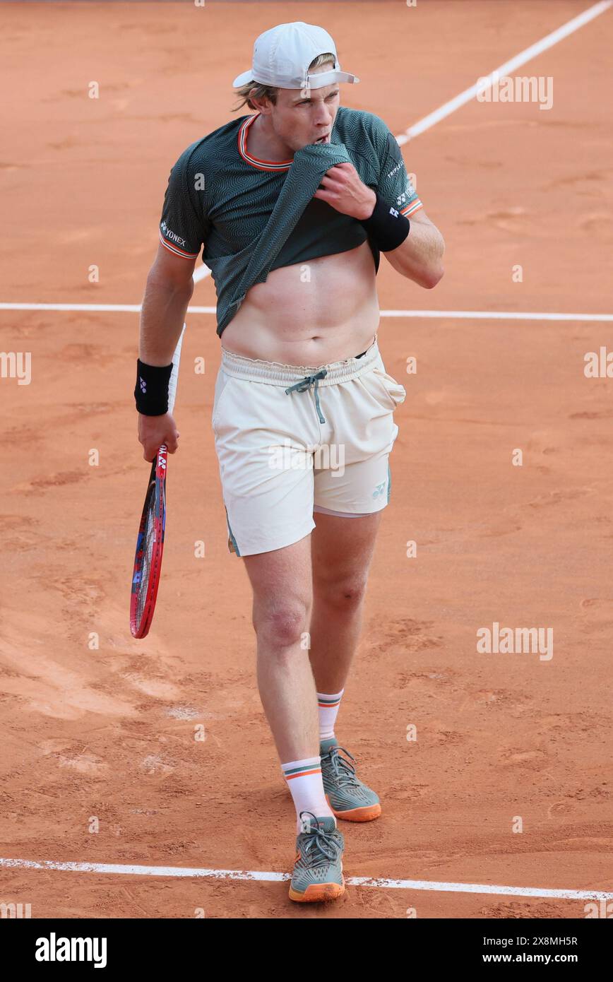 Paris, France. 26th May, 2024. Belgian Zizou Bergs pictured during the ...