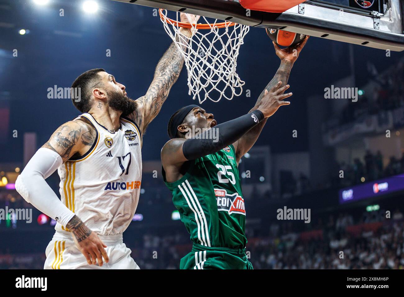 Berlin, Germany. 26th May, 2024. Basketball: Euroleague, Real Madrid ...