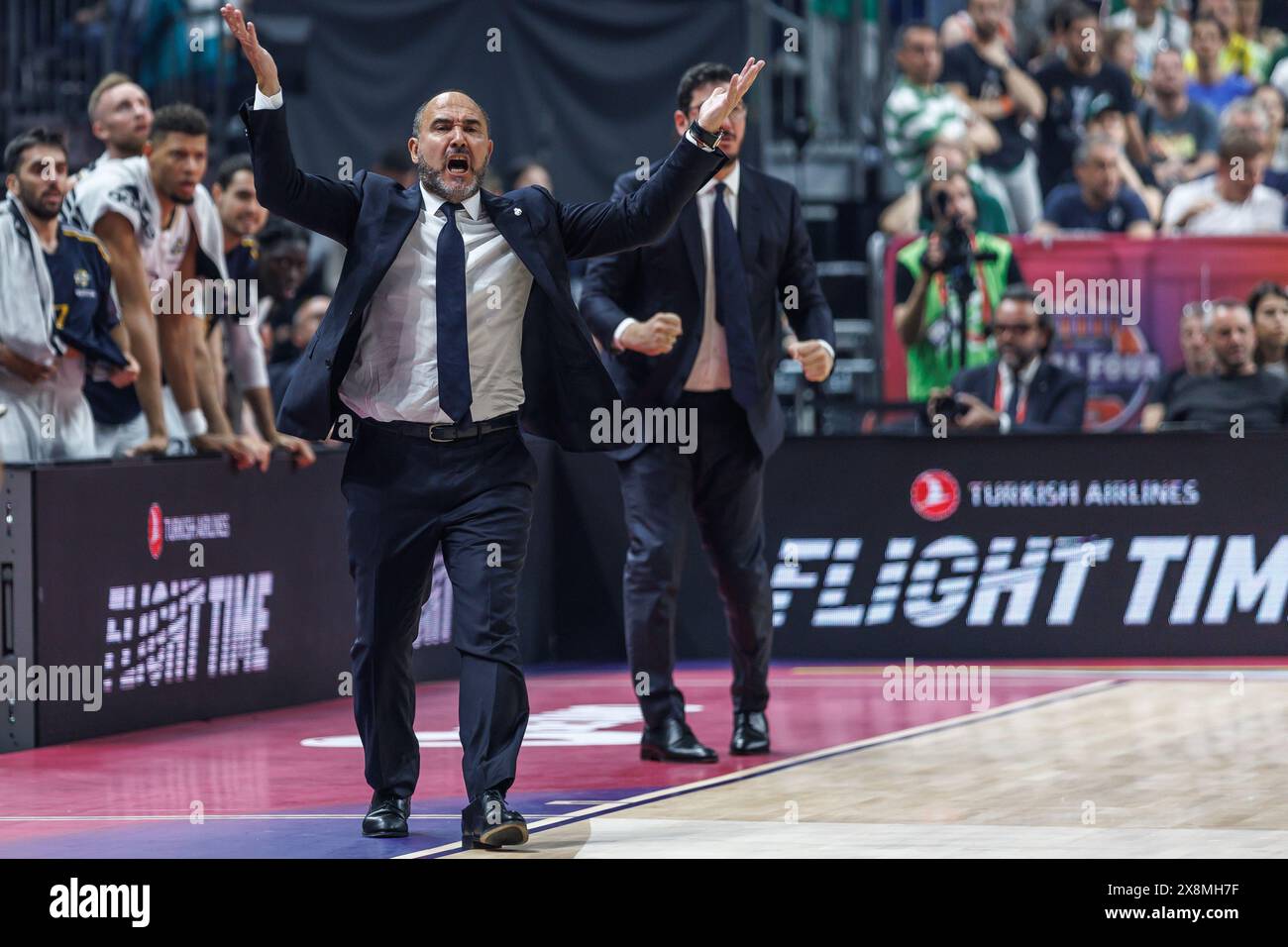 Berlin, Germany. 26th May, 2024. Basketball: Euroleague, Real Madrid - Panathinaikos Athens ...
