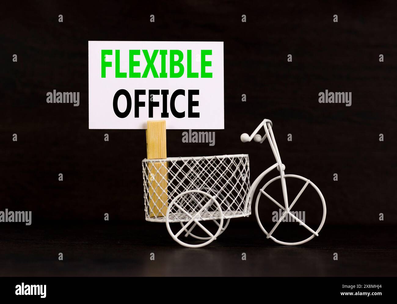 Flexible office symbol. Concept words Flexible office on beautiful ...