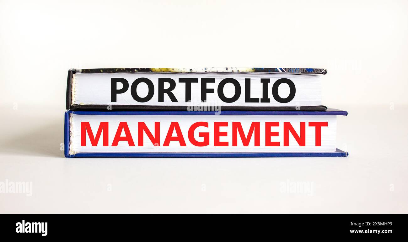 Portfolio management symbol. Concept words Portfolio management on ...