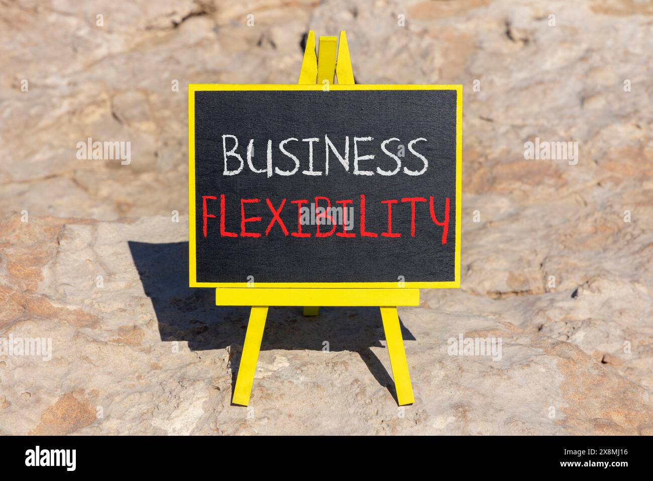 Business flexibility symbol. Concept words Business flexibility on ...