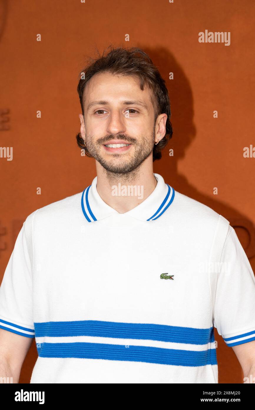 Maxence Laperouse during the first day of Roland-Garros 2024, ATP and ...