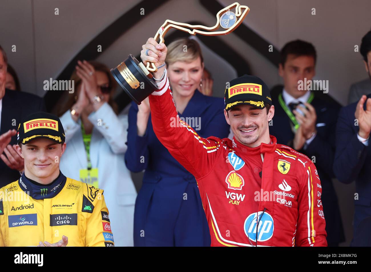 Monaco, Monaco. 26th May, 2024. Charles Leclerc of Scuderia Ferrari ...