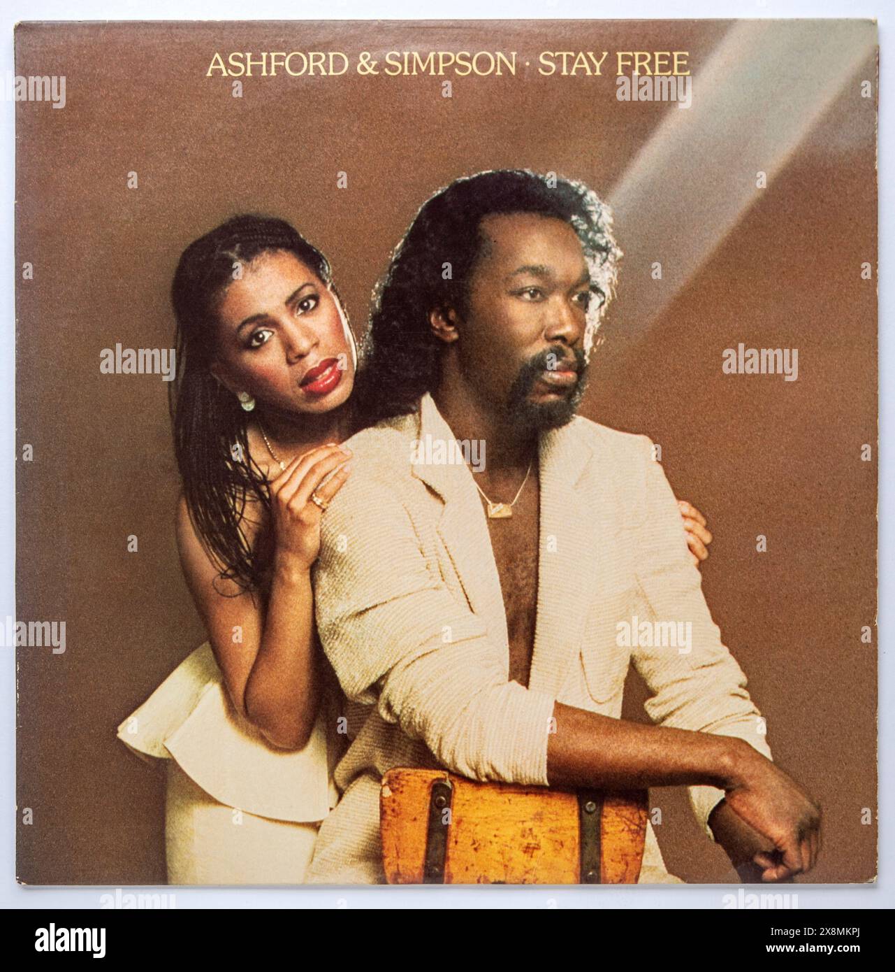 LP cover of the Stay Free album by American R&B duo Ashford & Simpson ...