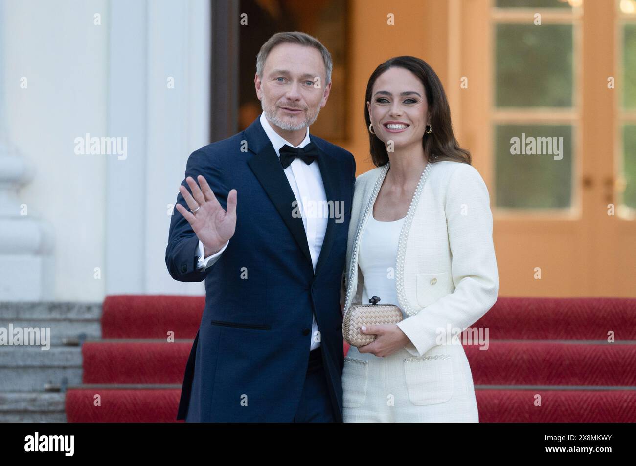 Christian Lindner, Federal Minister of Finance, and his wife Franca ...