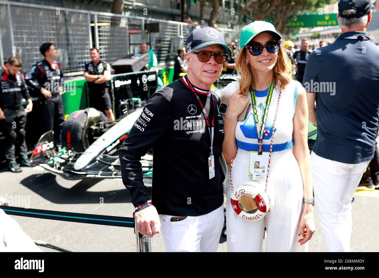 Monte-Carlo, Monaco. 26th May, 2024. Thomas Jacob "Tommy" Hilfiger with ...