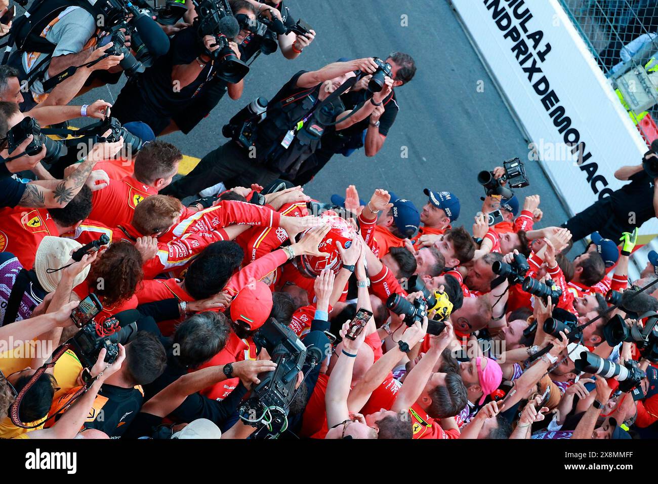 26.05.2024, Circuit de Monaco, Monte Carlo, Formula 1 Grand Prix Monaco 2024, pictured winner ...