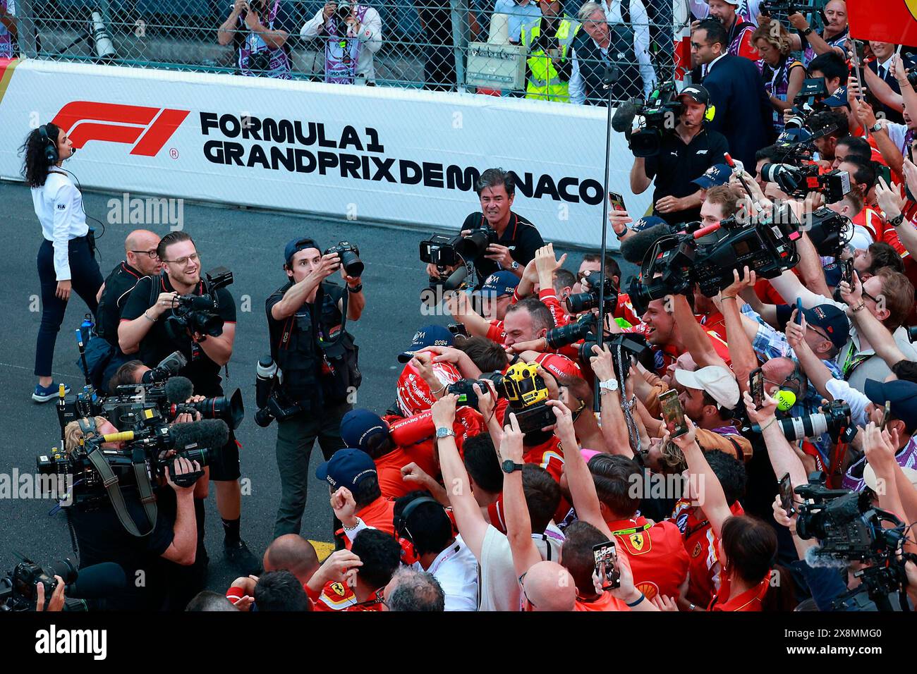 26.05.2024, Circuit de Monaco, Monte Carlo, Formula 1 Grand Prix Monaco 2024, pictured winner ...