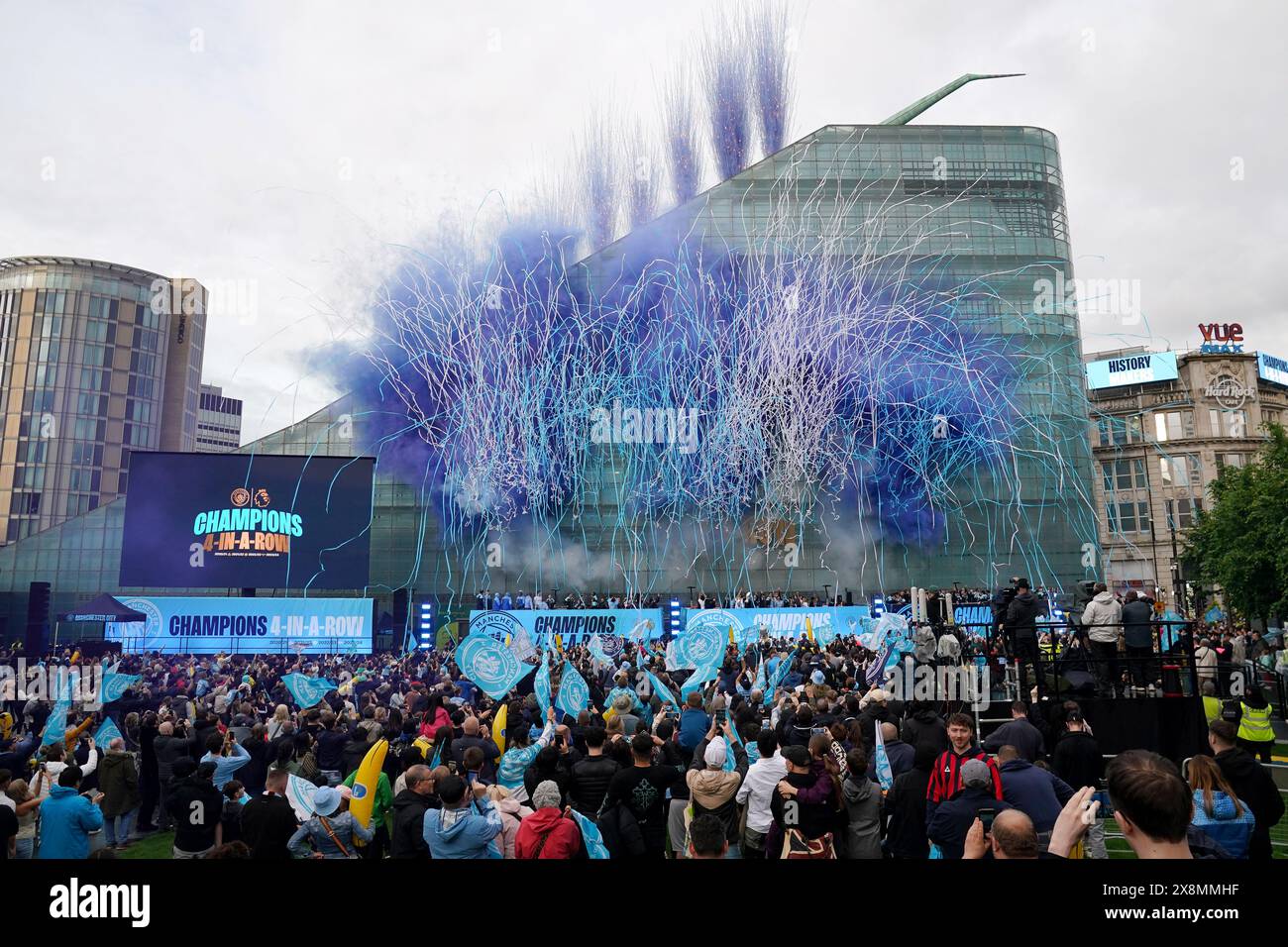 Manchester city title 2024 hi-res stock photography and images - Alamy