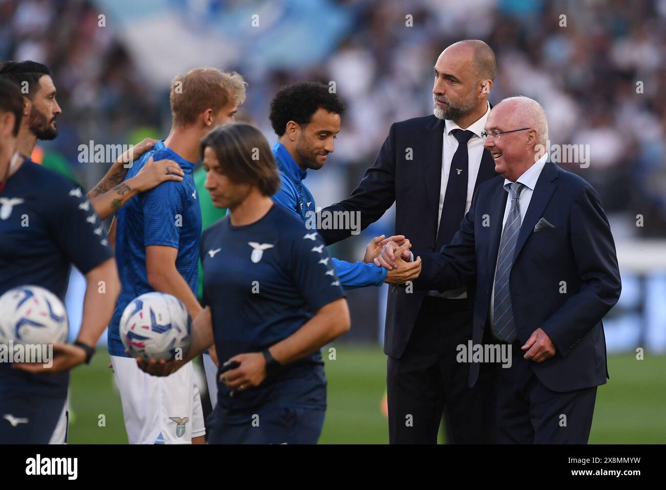 Rome, Italy. 01st Jan, 2016. Former SS Lazio coach Sven-Goran Eriksson ...