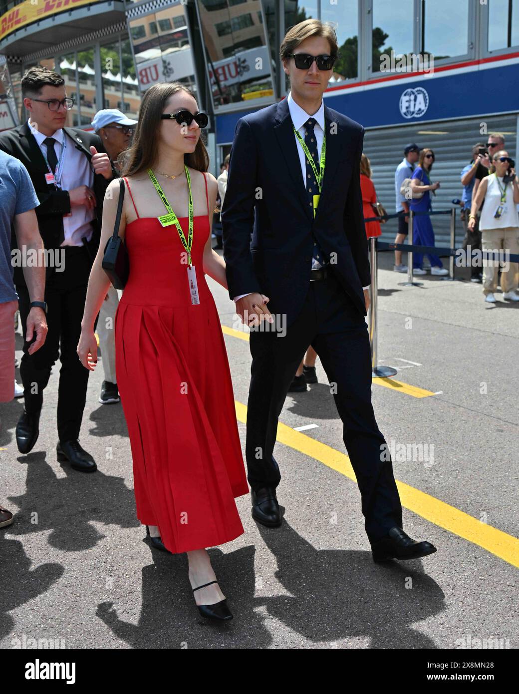 Monk, Monk. 26th May, 2024. Monaco, Celebrities at the Monte Carlo F1 ...