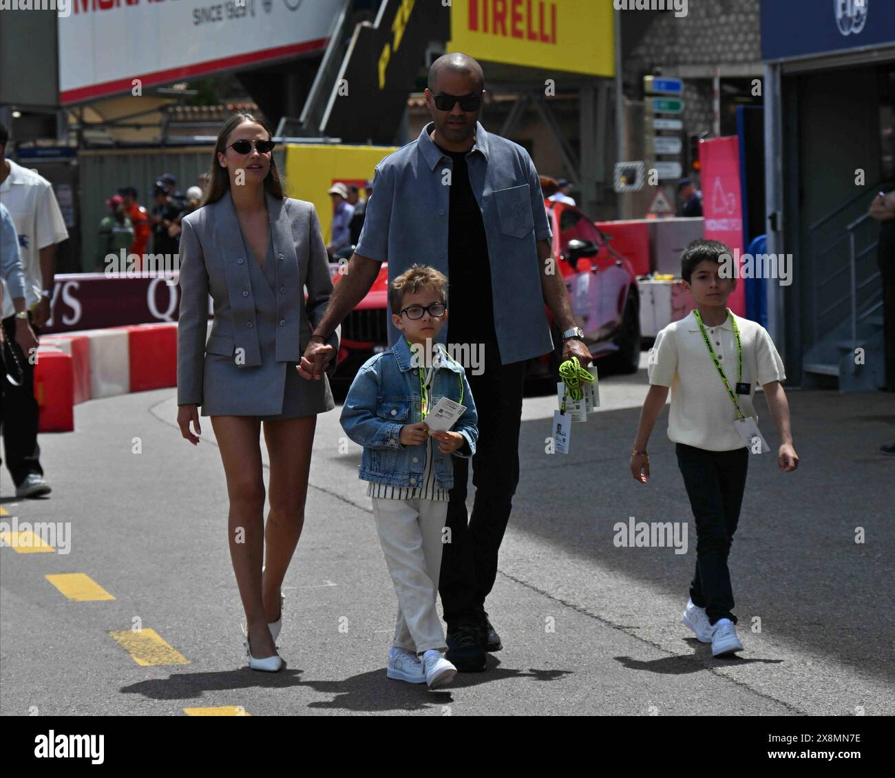 Monk, Monk. 26th May, 2024. Monaco, Celebrities at the Monte Carlo F1 ...