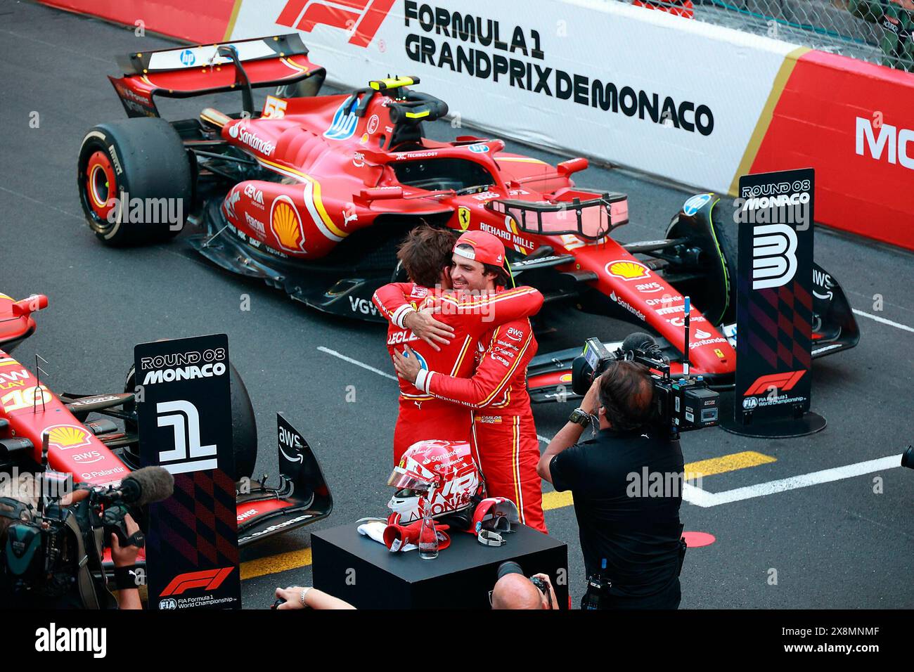 26.05.2024, Circuit de Monaco, Monte Carlo, Formula 1 Grand Prix Monaco 2024, pictured winner ...