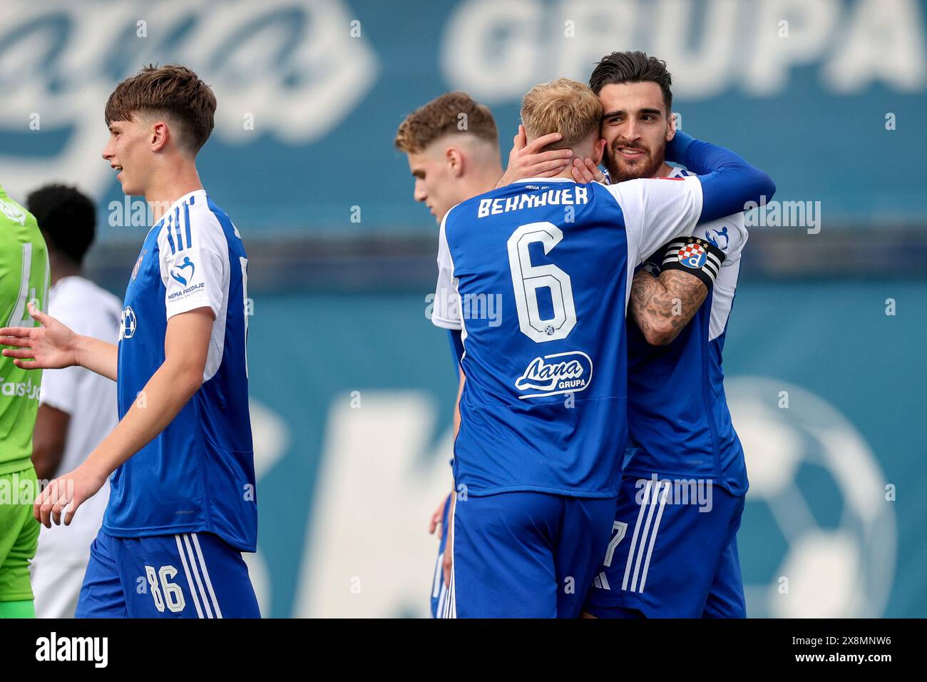 Zagreb, Croatia. 26th May, 2024. Maxime Bernauer and Sandro Kulenovic ...