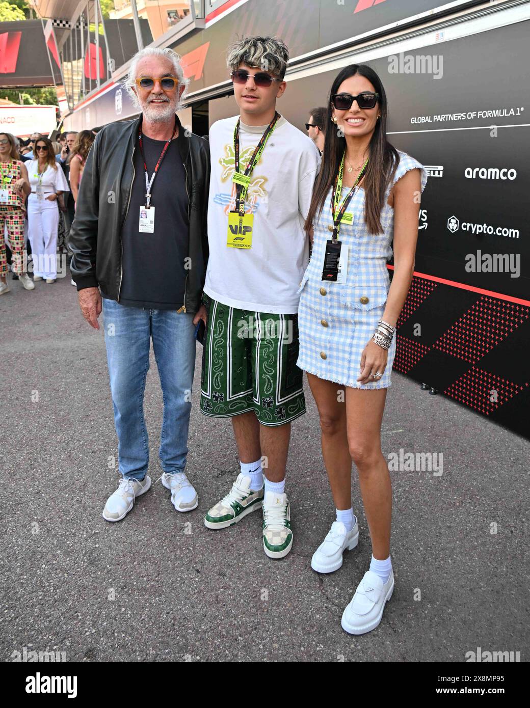 Monk, Monk. 26th May, 2024. Monaco, Celebrities at the Monte Carlo F1 ...