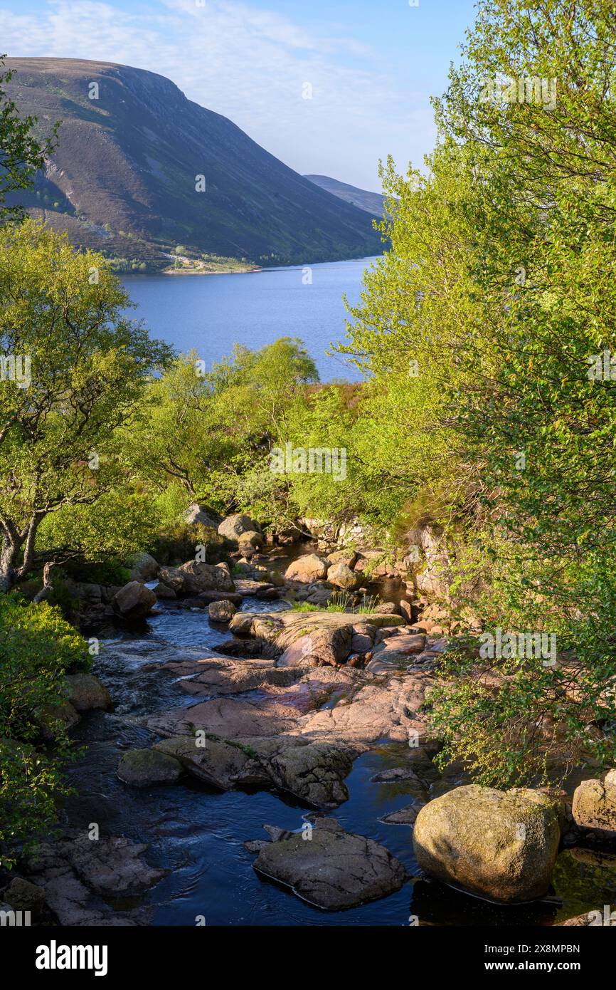 Loch Muick, Balmoral Estate, Deeside, Aberdeenshire, Scotland, UK Stock ...