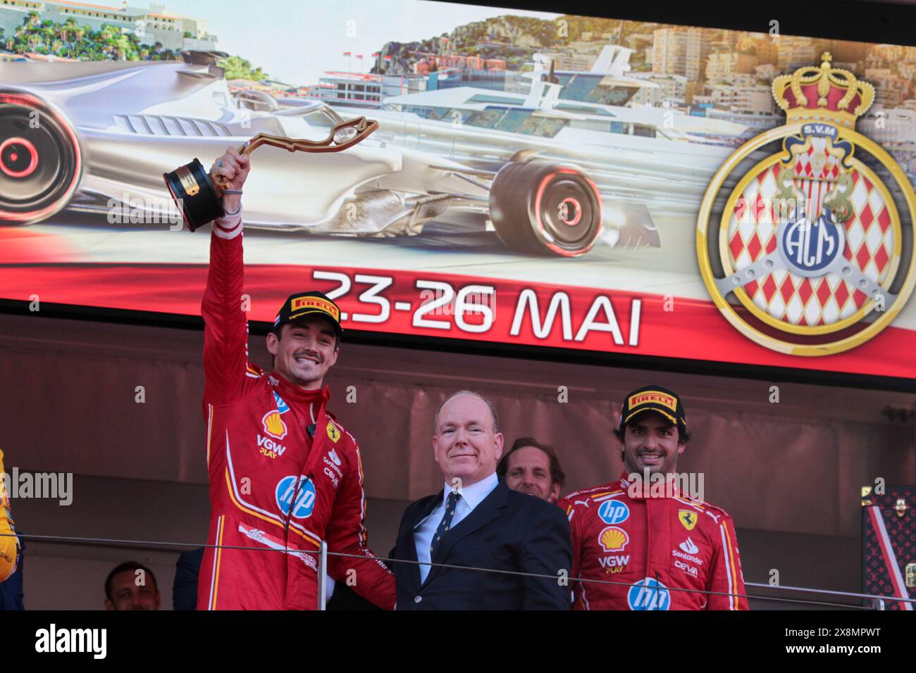 Monaco, Principality Of Monaco. 26th May, 2024. Charles Leclerc (MON ...