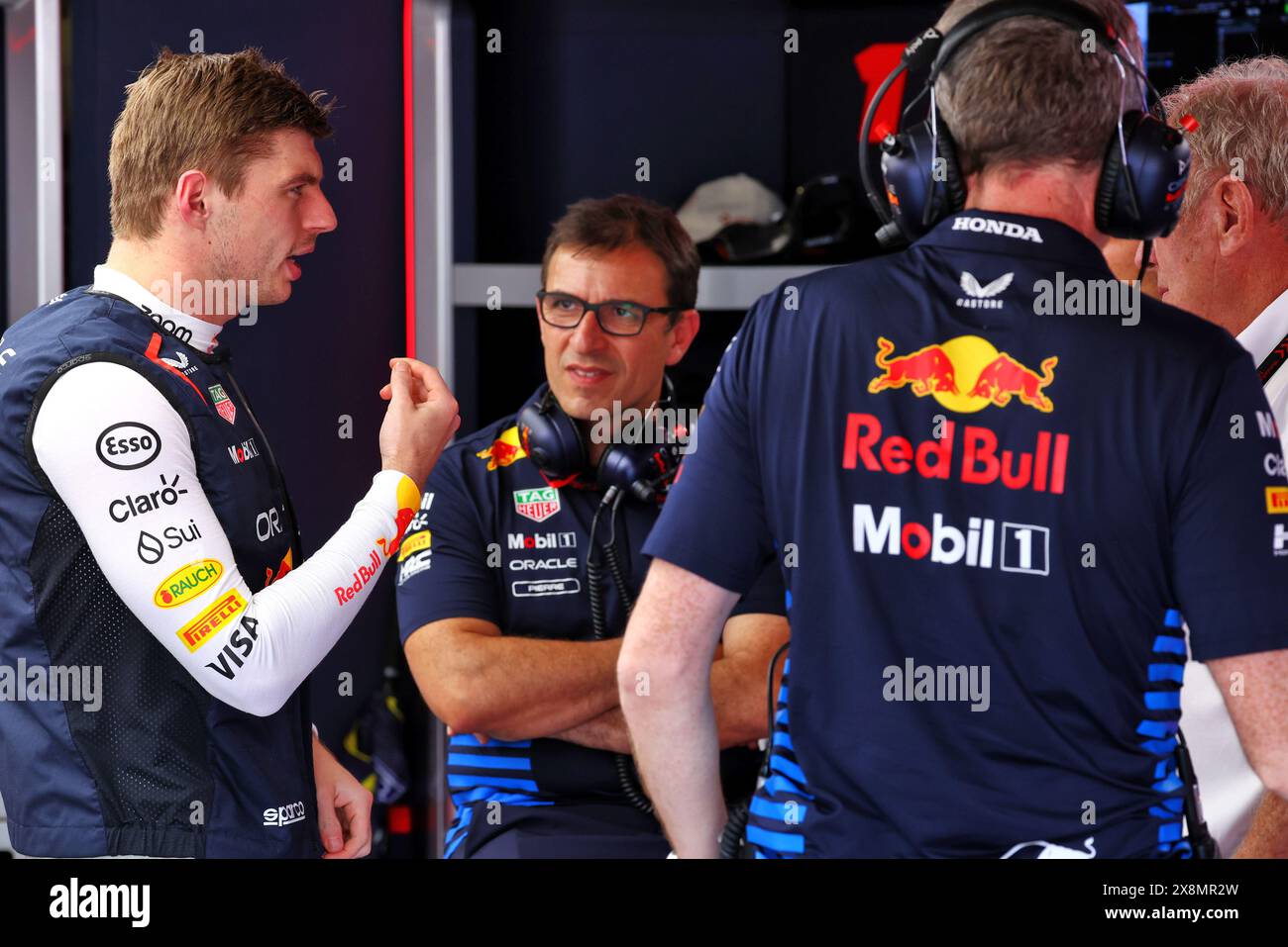 Monte Carlo, Monaco. 26th May, 2024. Max Verstappen (NLD) Red Bull ...