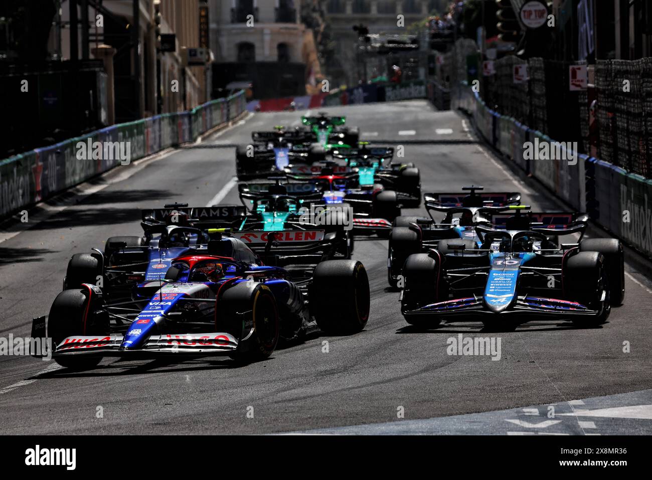 Monte Carlo, Monaco. 26th May, 2024. Yuki Tsunoda (JPN) RB VCARB 01 and ...