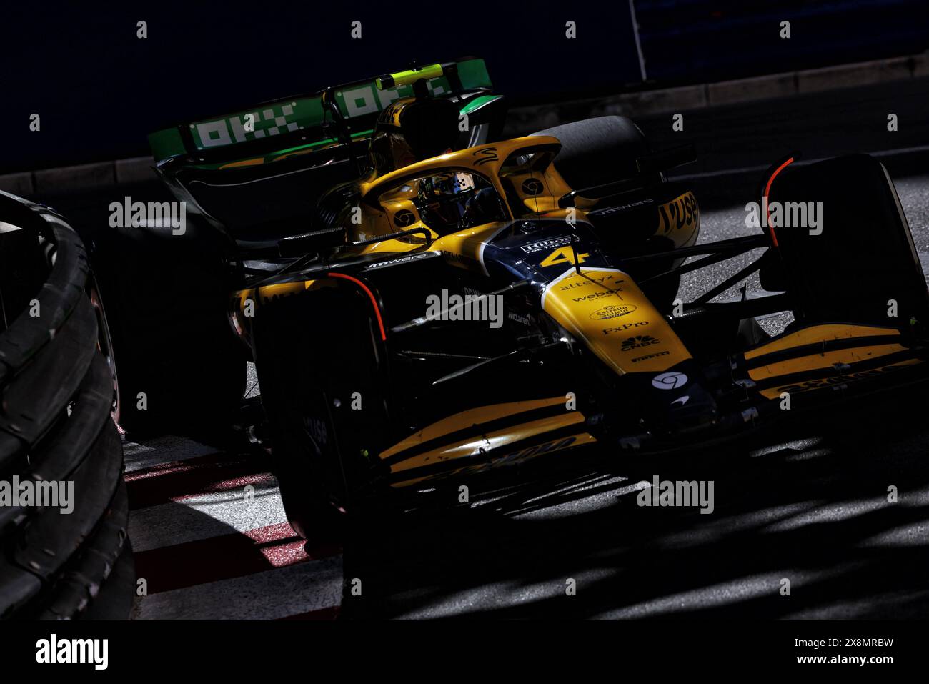 Monte Carlo, Monaco. 26th May, 2024. Lando Norris (GBR) McLaren MCL38. Formula 1 World ...