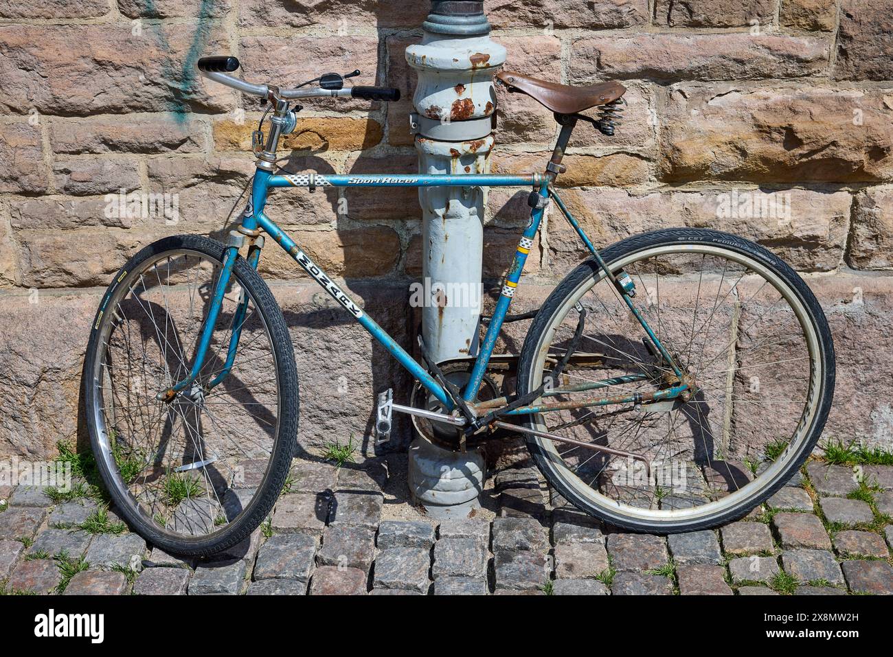Old Monark bicycle Stock Photo - Alamy