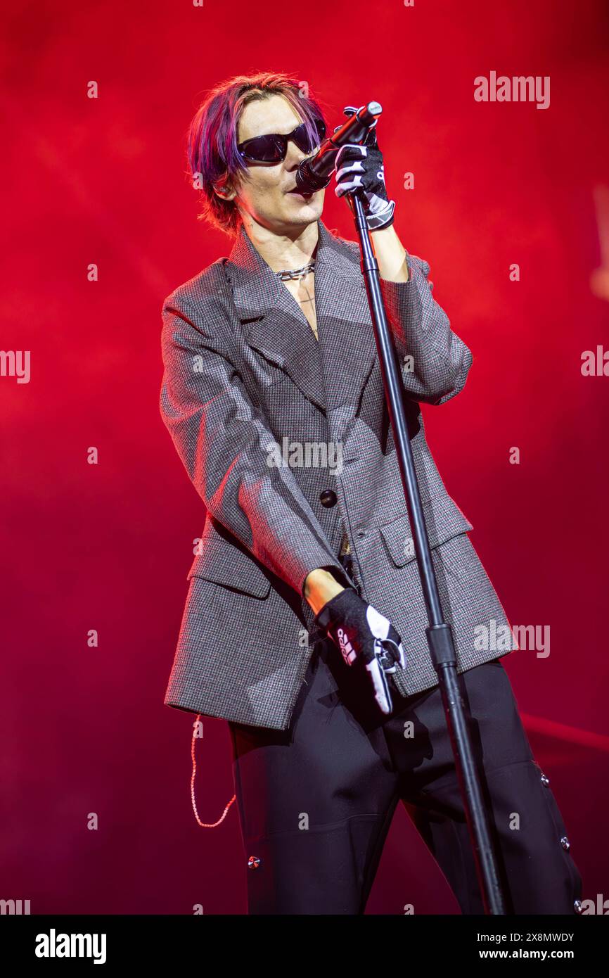 Turin Italy. 25th May 2024. The American singer-songwriter and record ...