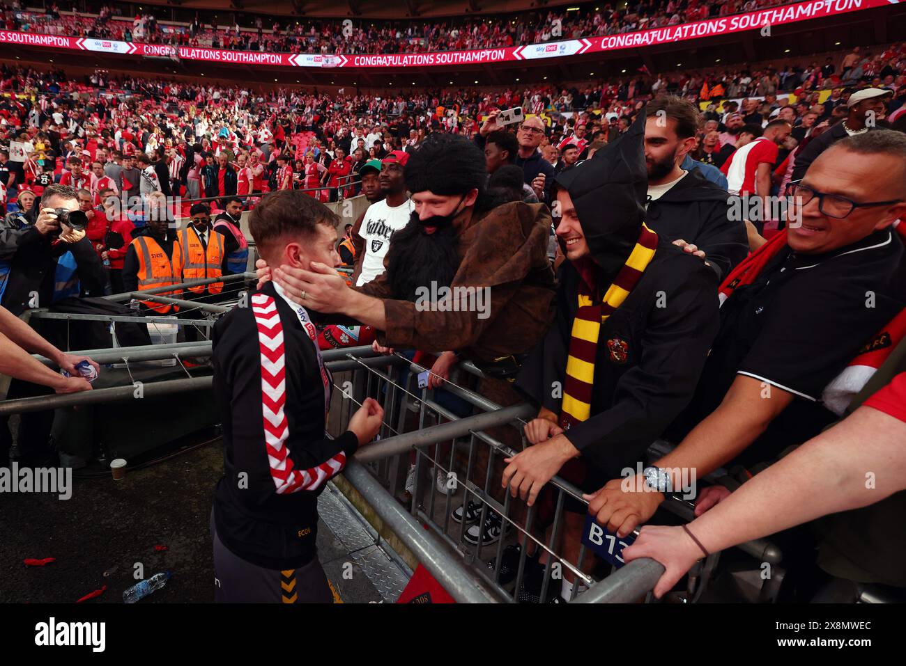 Wembley Stadium, London, UK. 26th May, 2024. EFL Championship Play Off ...