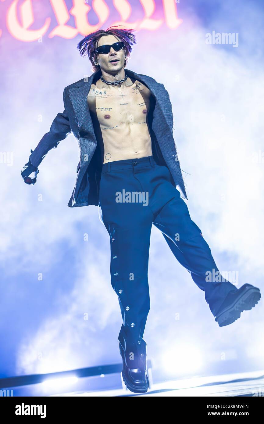 Turin Italy. 25th May 2024. The American singer-songwriter and record ...