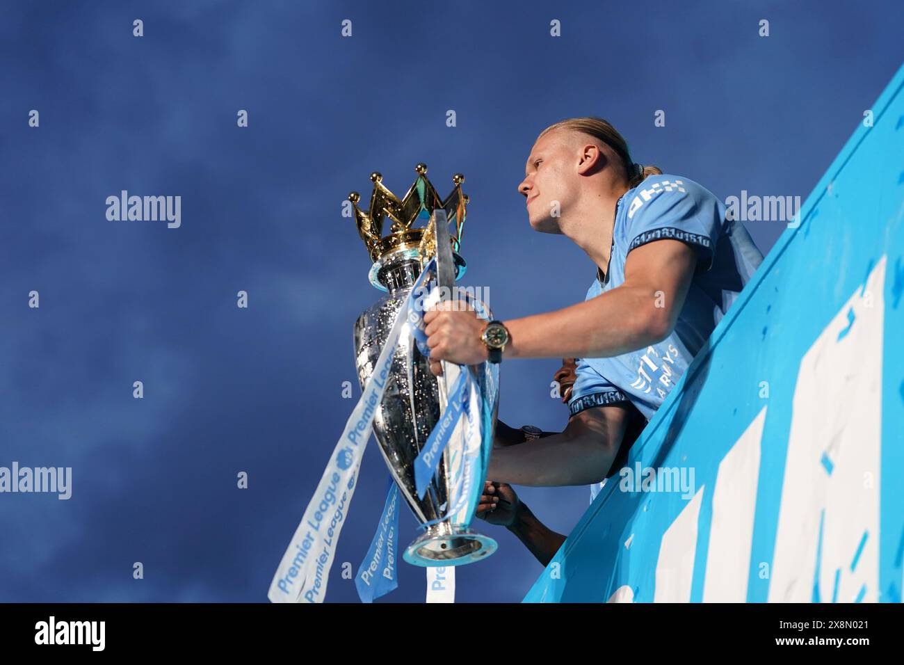 Erling haaland man city celebration hi-res stock photography and images ...