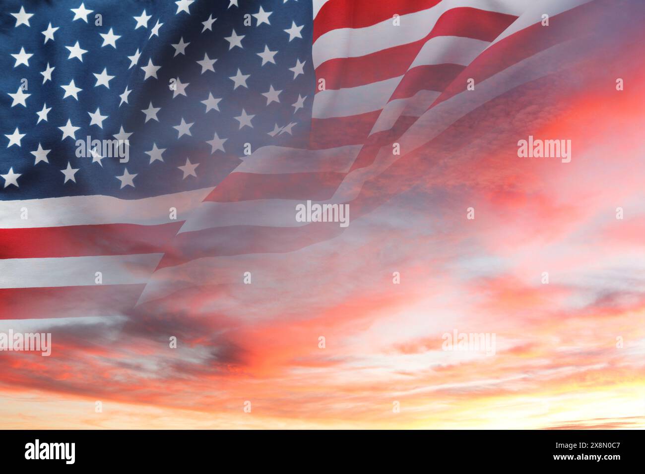 Patriotic sunrise hi-res stock photography and images - Alamy