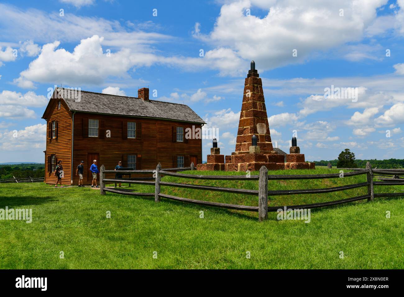 USA Virginia Manassas United States Civil War The battle of Bull Run ...
