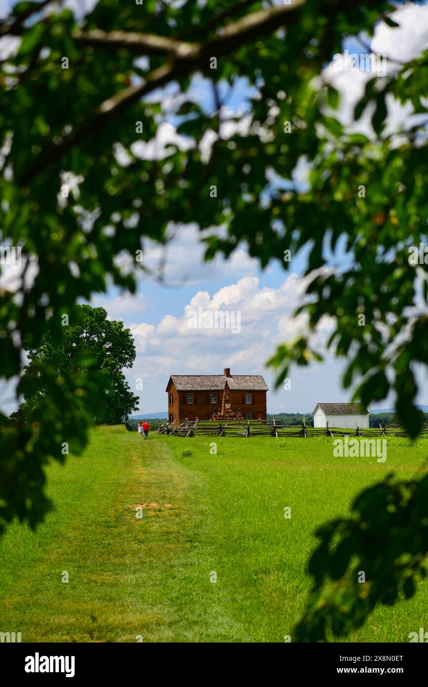 USA Virginia Manassas United States Civil War The battle of Bull Run ...