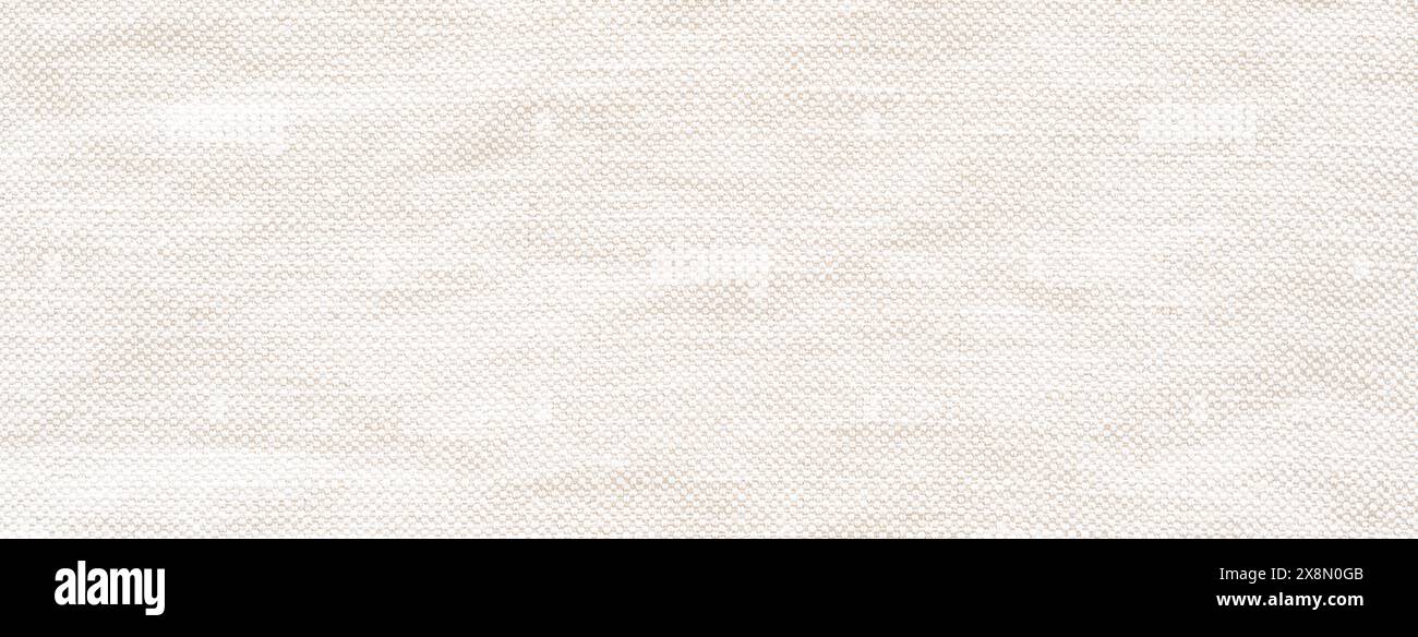 Close-Up View of Rough Linen Fabric Texture Under Natural Light in a ...