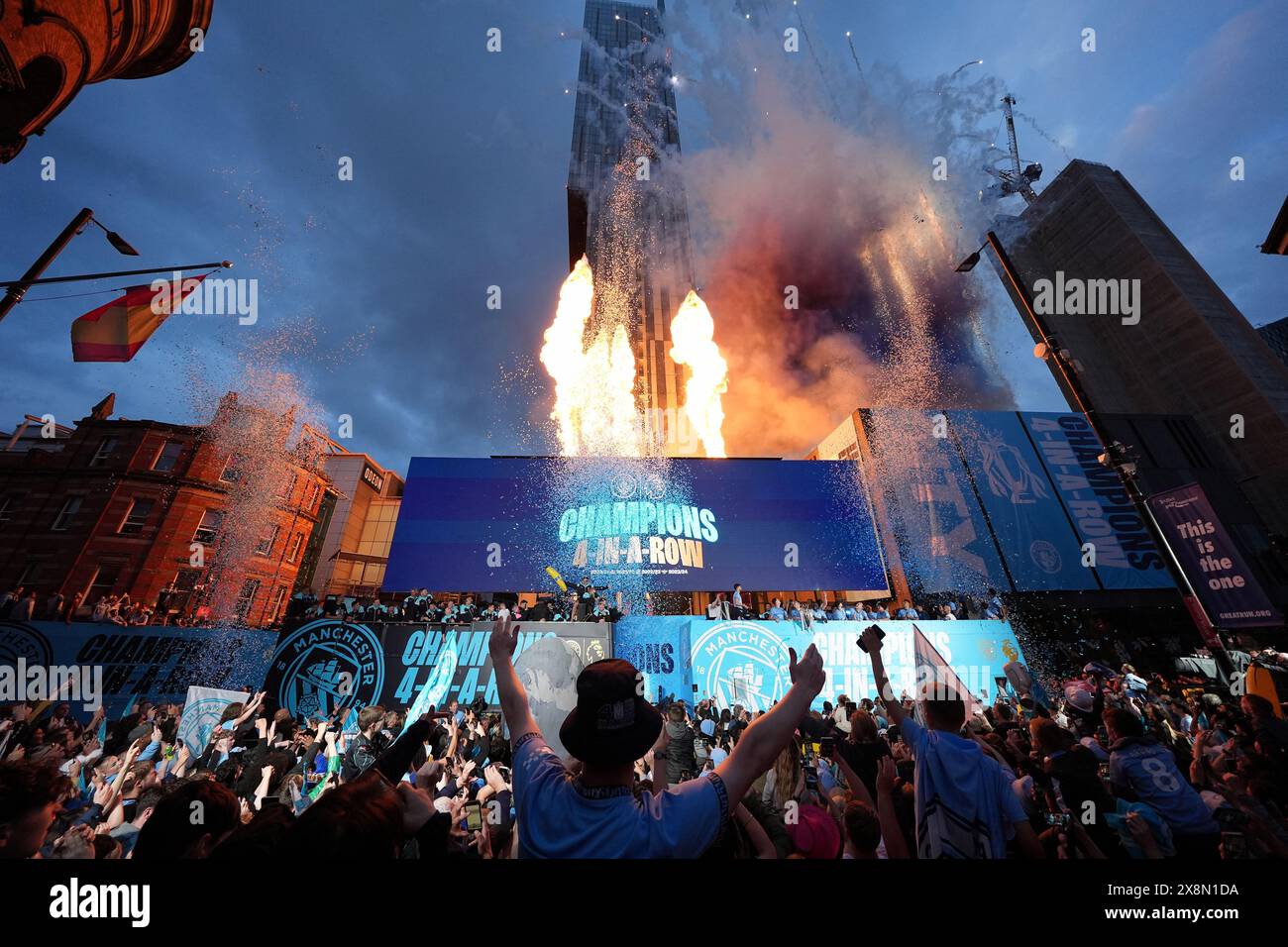 Soccer football celebrates celebration celebrate staff hi-res stock ...