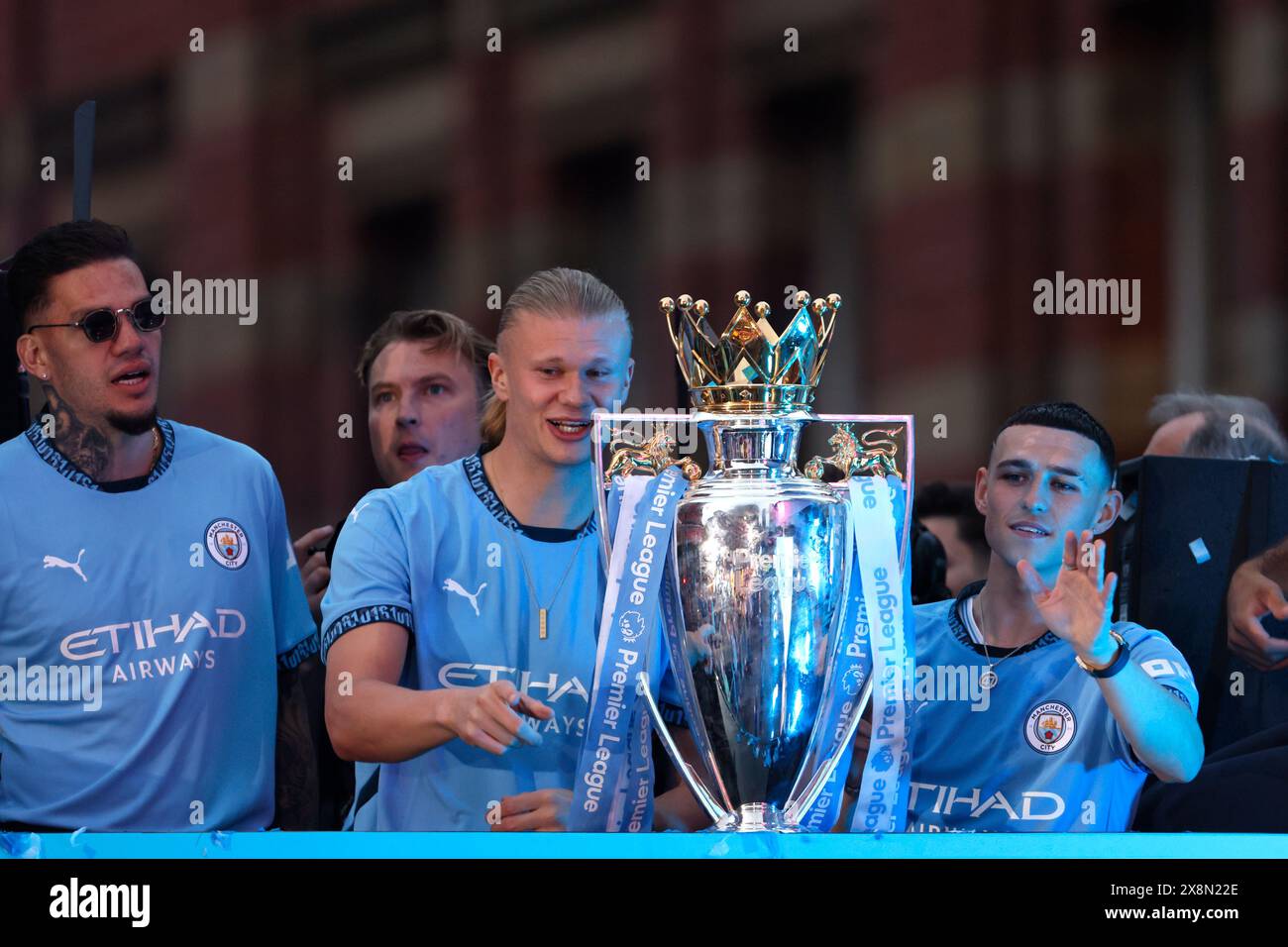 Erling haaland man city celebration hi-res stock photography and images ...