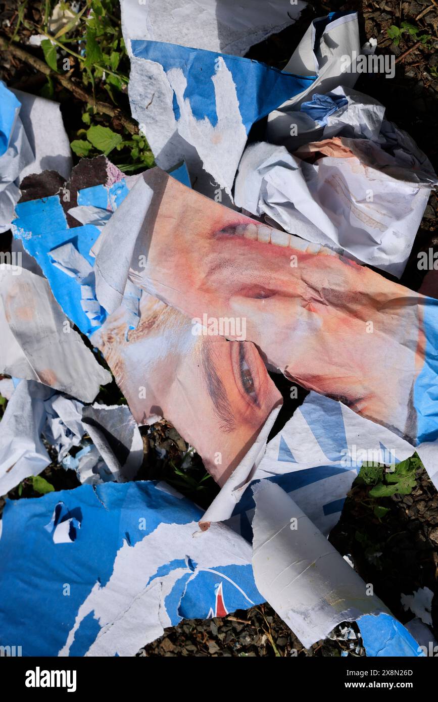 Election poster of Jordan Bardella French MEP, head of the ...