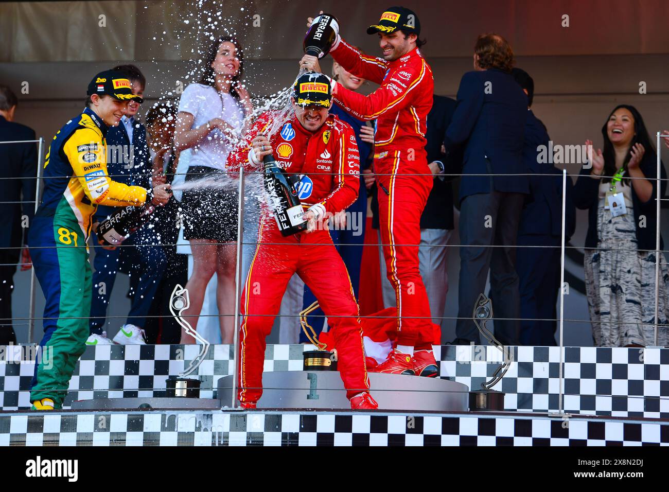 Montecarlo, Mezzolombardo, Monaco. 26th May, 2024. Monegasque driver ...