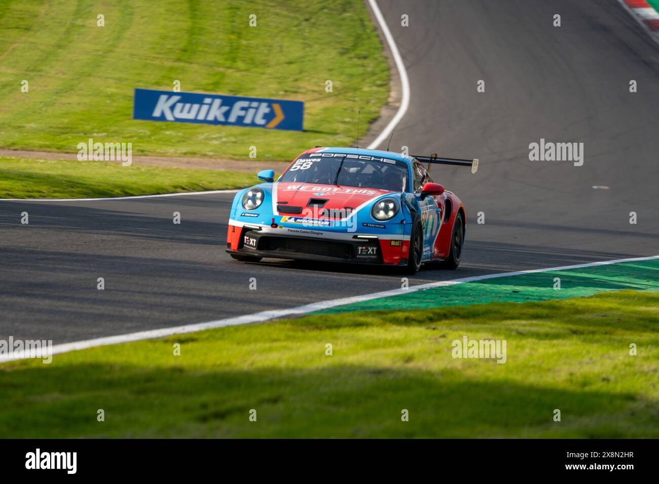 Sevenoaks, Kent - May 11th 2024: Porsche Carrera Cup Great Britain Race ...