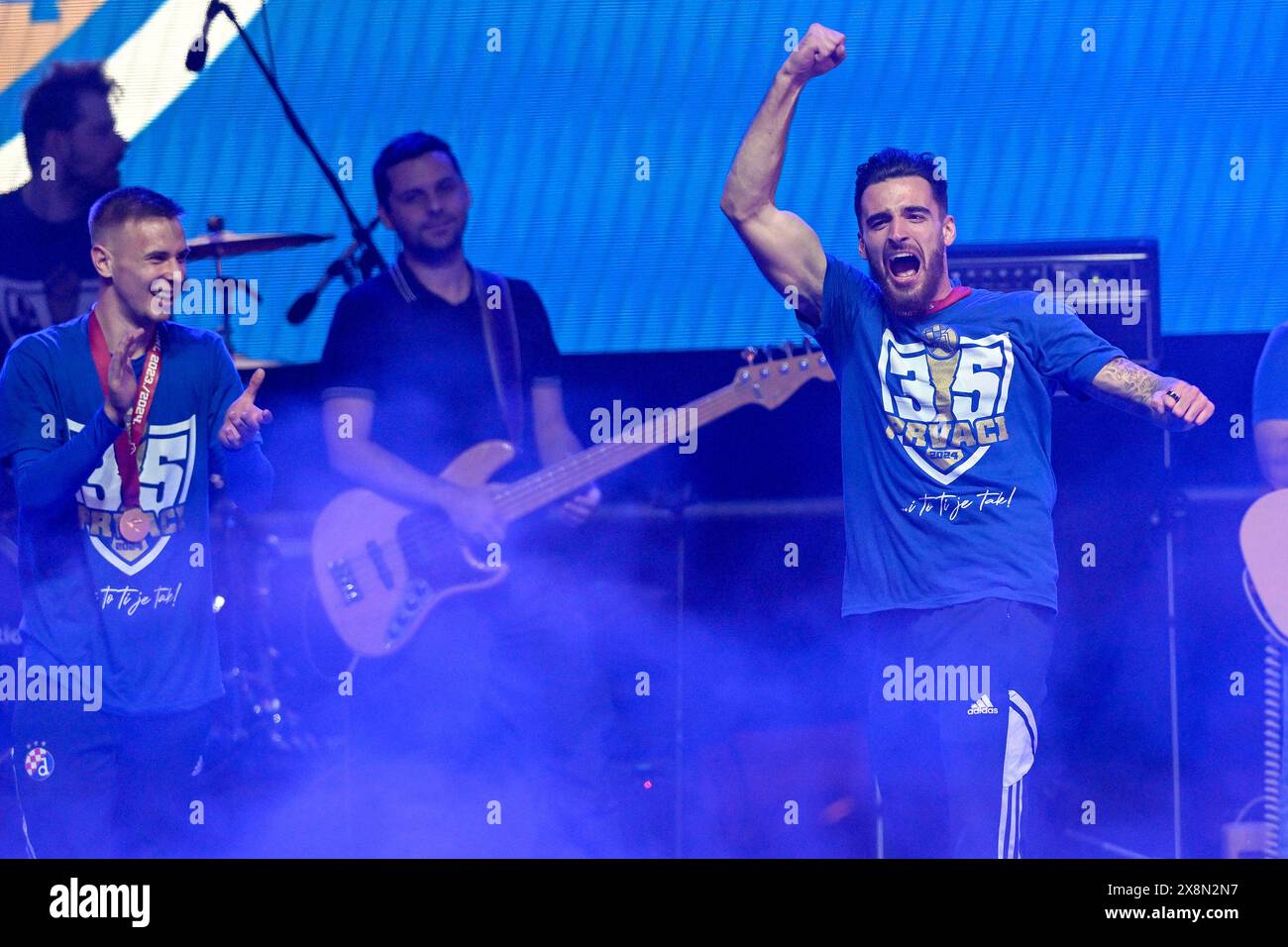 Zagreb, Croatia. 26th May, 2024. Sandro Kulenovic of GNK Dinamo Zagreb ...