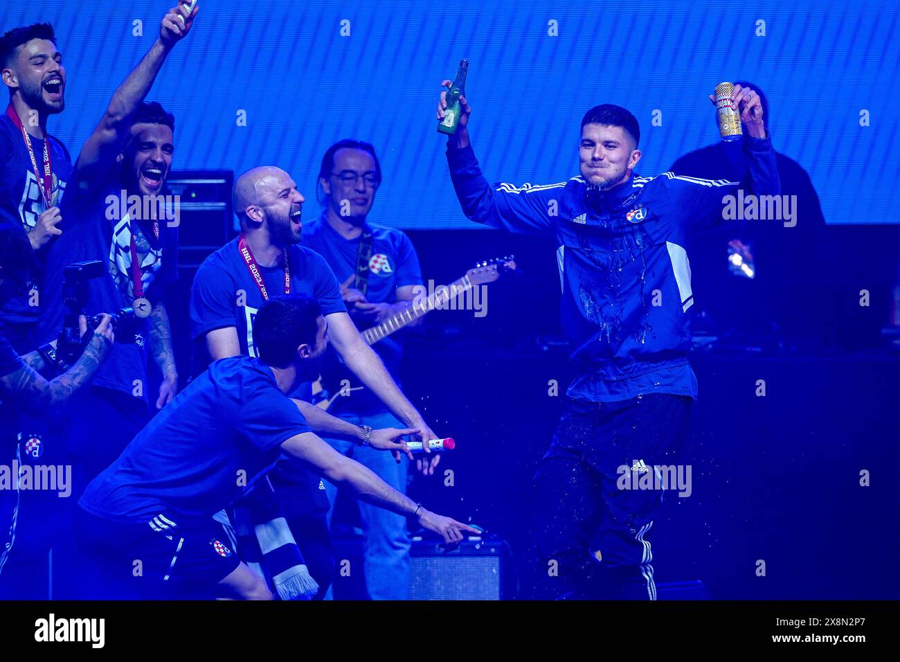 Zagreb, Croatia. 26th May, 2024. Dino Peric of GNK Dinamo Zagreb during ...