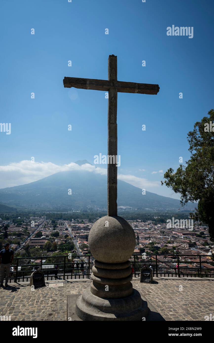 Cerro de La Cruz or Hill of the Cross, Elevated spot with a 1930s cross ...