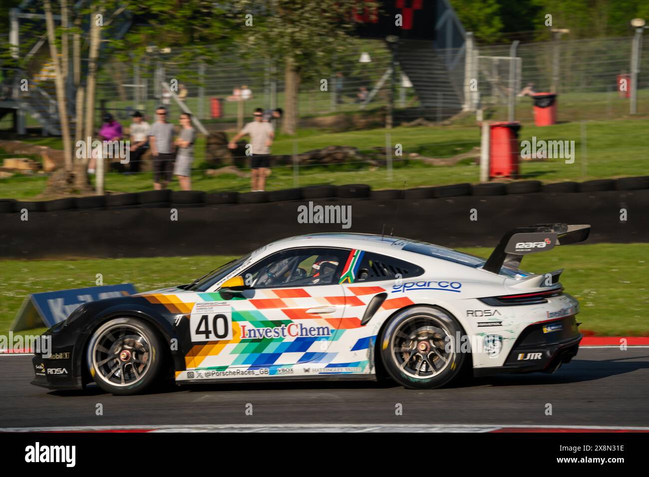 Sevenoaks, Kent - May 11th 2024: Porsche Carrera Cup Great Britain Race ...