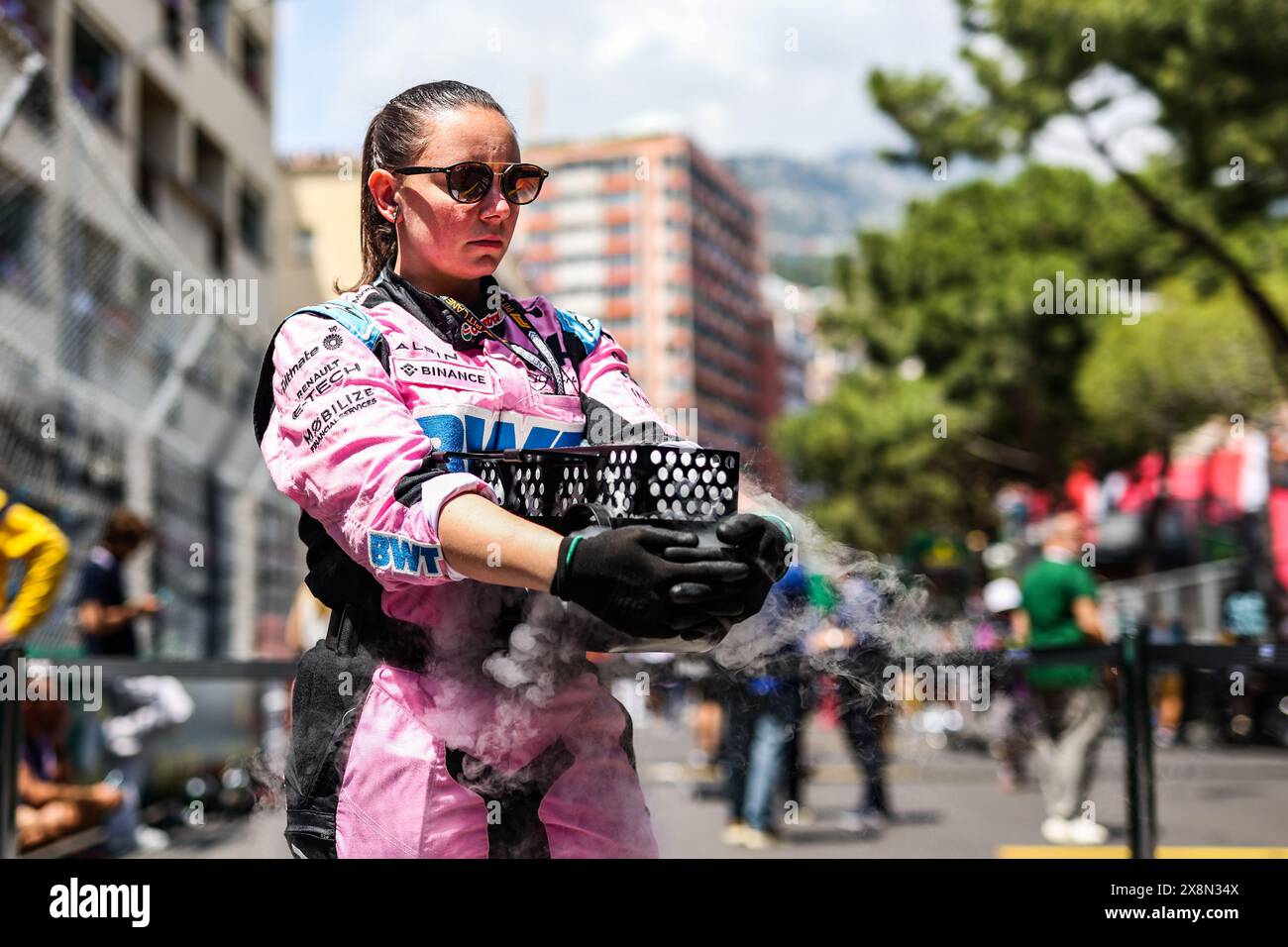Monaco. 26th May, 2024. Alpine F1 Team mechanic, mecanicien, mechanics ...
