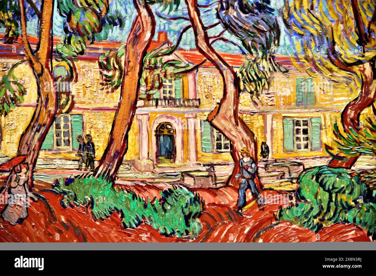 Hospital van gogh Stock Vector Images - Alamy